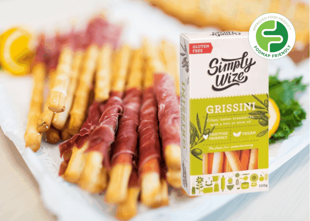 Try The New Gluten Free And FODMAP Friendly Grissini From Simply Wize - FODMAP Friendly