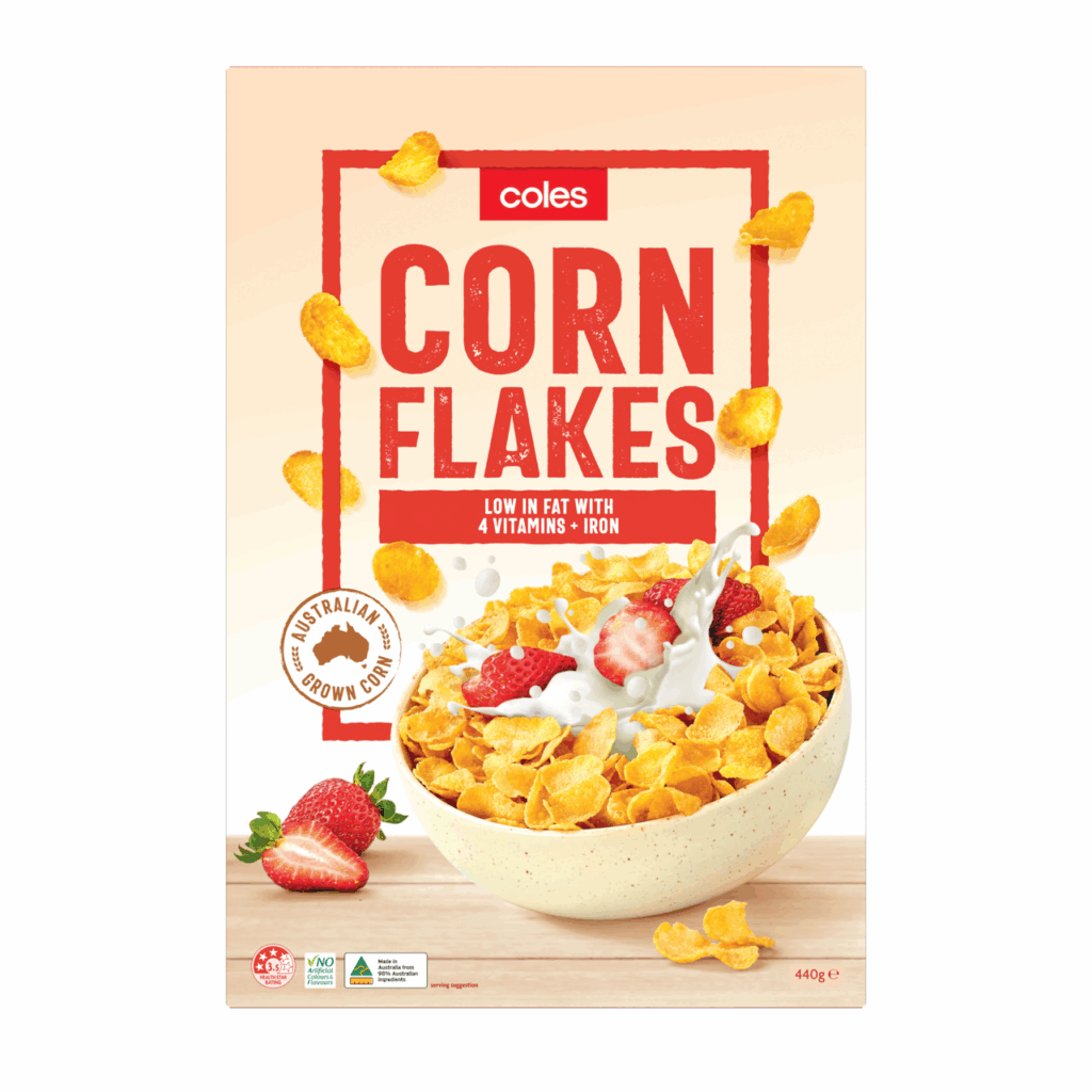 Coles Corn Flakes - FODMAP Friendly